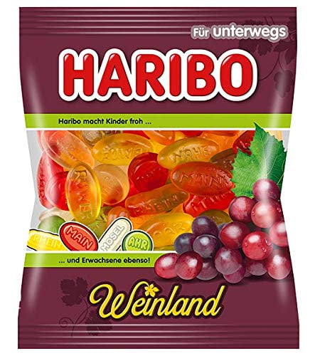 4x Haribo WEINLAND each Bag 200g (German Import) - Walmart.com