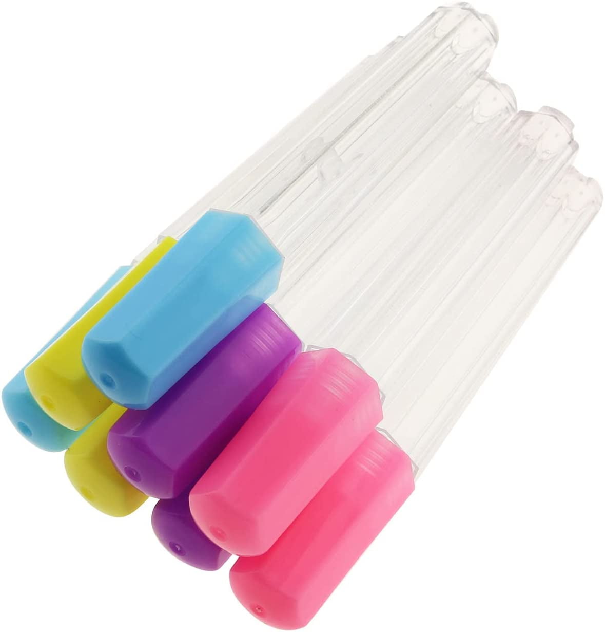 Needle Storage Tube 8PCS Clear Plastic Felting Needle Safety Storage ...