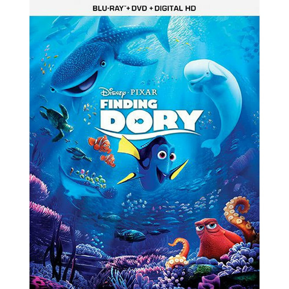 Finding Dory (Blu-ray + DVD) - Walmart.com - Walmart.com