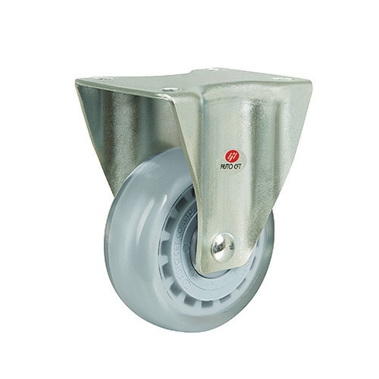 Carrymaster ACLMU-100RF Medium-Duty Rigid Flange Non-Leveling Caster ...