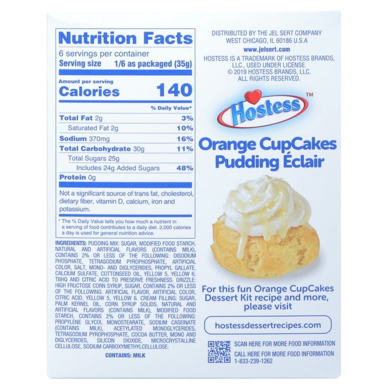 Hostess Orange Cupcakes Recipe