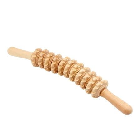 Handheld Wooden Roller Muscle Belly Roller , Multifunctional Tool ...
