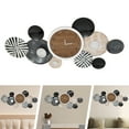 Fixartoo Large Wall Clock 49",Silent Non-Ticking Clock with Roman ...