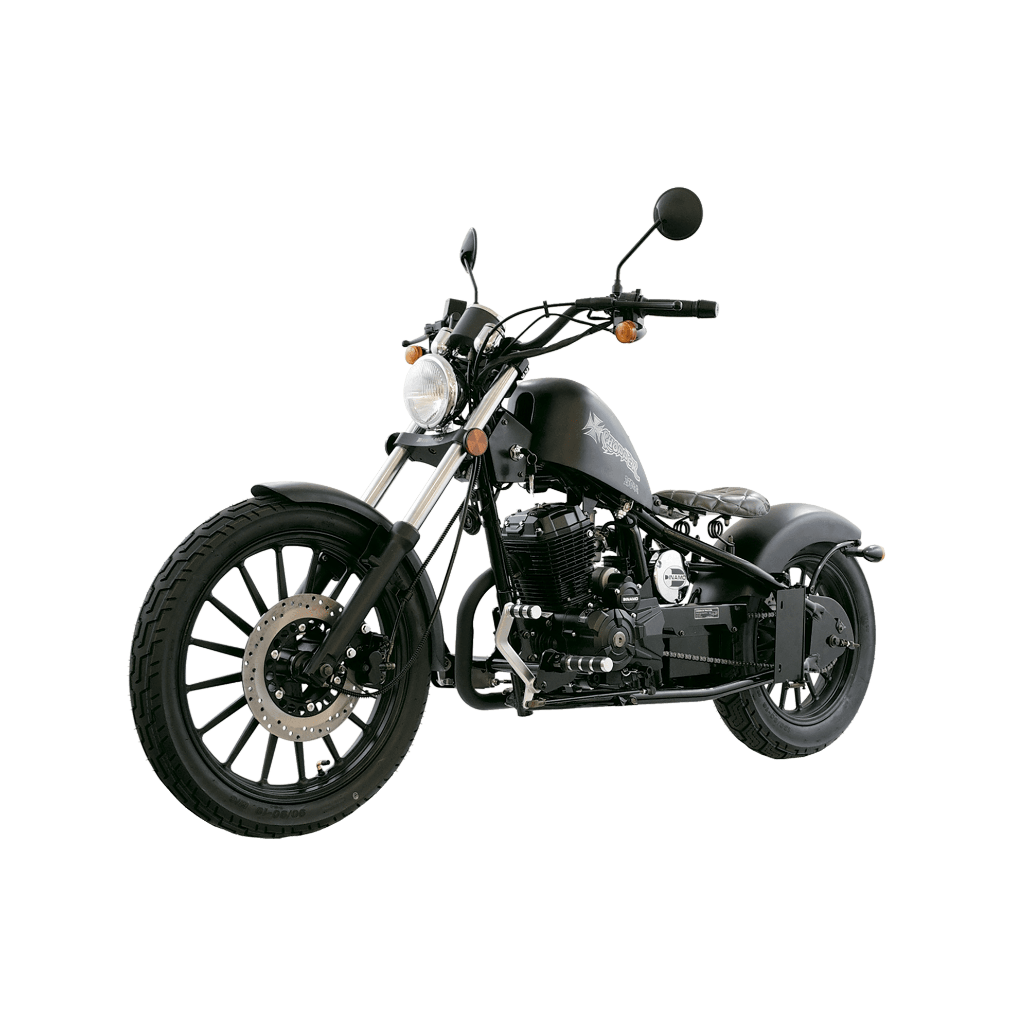 MOTOCICETA DINAMO CLASICA CHOPPER 250 CC NEGRO | Walmart en línea