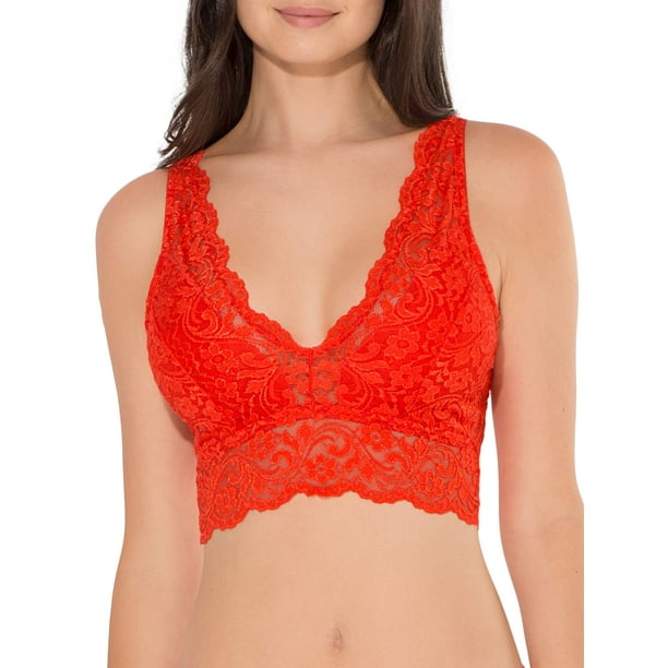 Smart And Sexy Smart And Sexy Womens Signature Lace Deep V Bralette