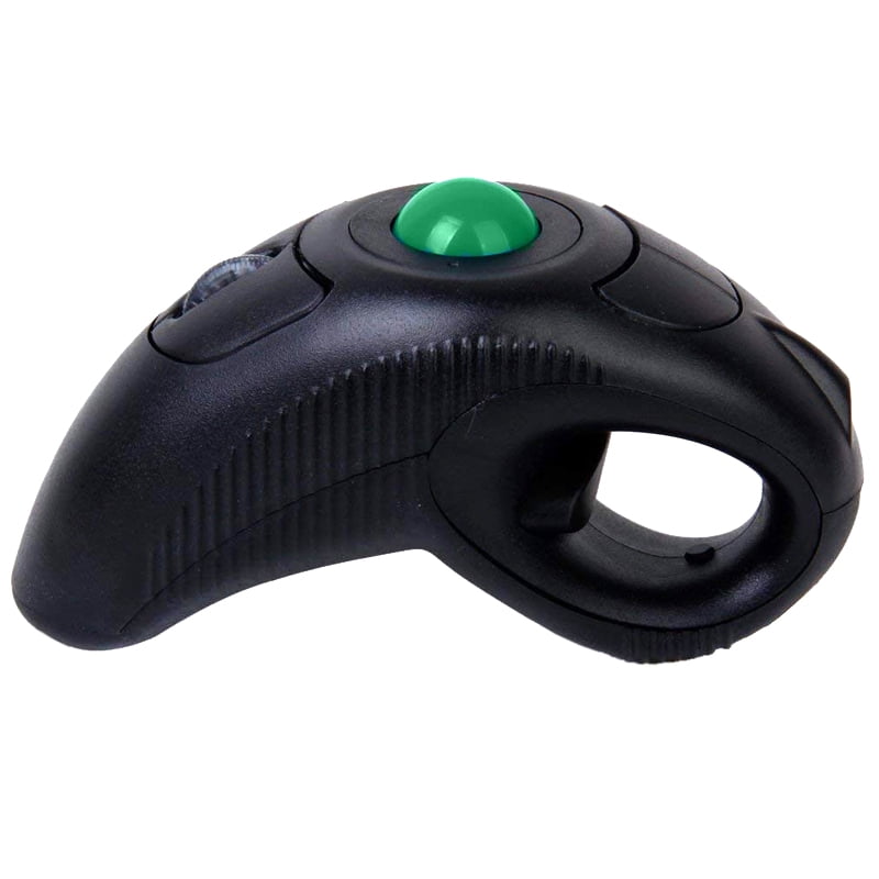 Buy USB 2.4GHZ Wireless Finger HandHeld Trackball Mouse Mice for PC ...