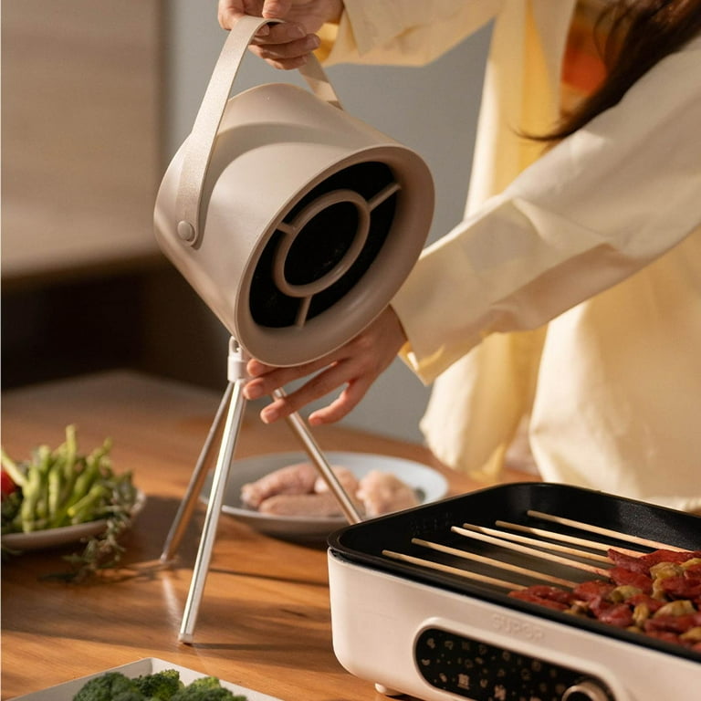 Portable Range Hood for Cooking Desktop Range Hoods with 3 Speeds Adjustment 16.5 Hanging Mini Portable Range Hood Kitchen Exhaust Fan Filtering Fumes for Indoor BBQ Hot Pot RV Kitchen Walmart