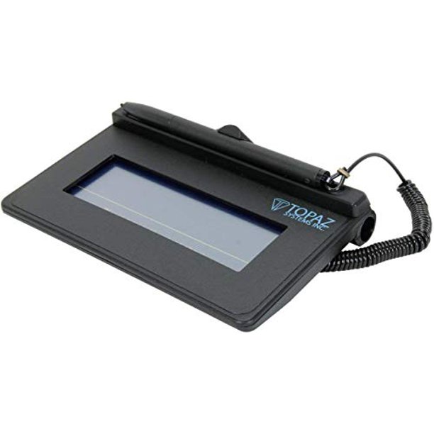 Topaz SigLite T-S460 Serial Electronic Signature Capture Pad T-S460-B-R ...