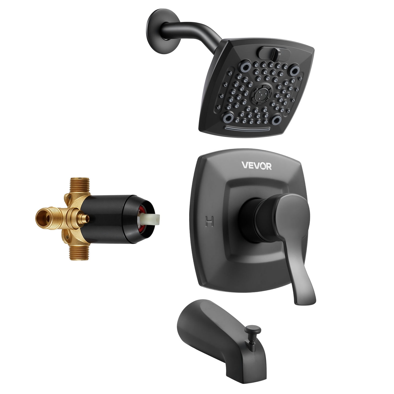 Click here for Vevor Tub And Shower Faucet Set  Complete With 5.1... prices