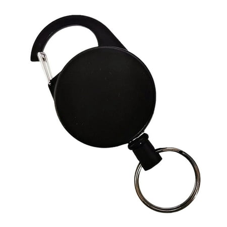 Portable Retractable Key Holder Key Retractor Clip Retracting Cord for ...