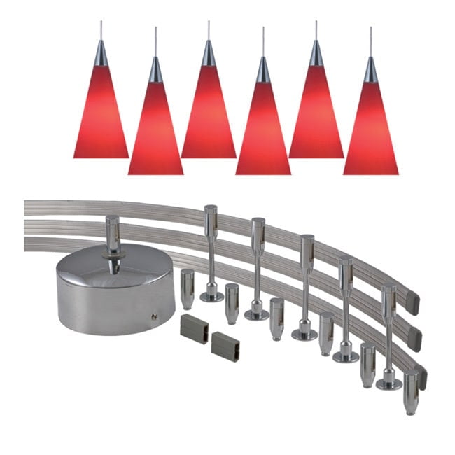 JESCO Lighting Jesco 6-light 300-watt Low Volt Complete Monorail ...