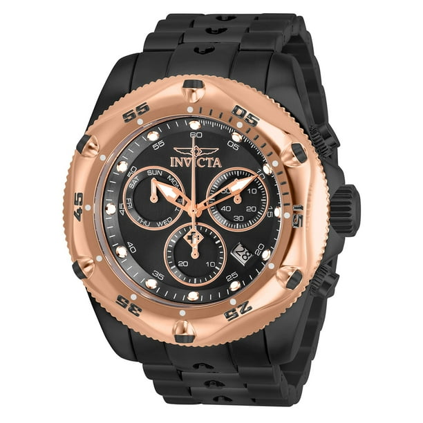 Invicta Pro Diver Chronograph Quartz Black Dial Men's Watch 31613 ...