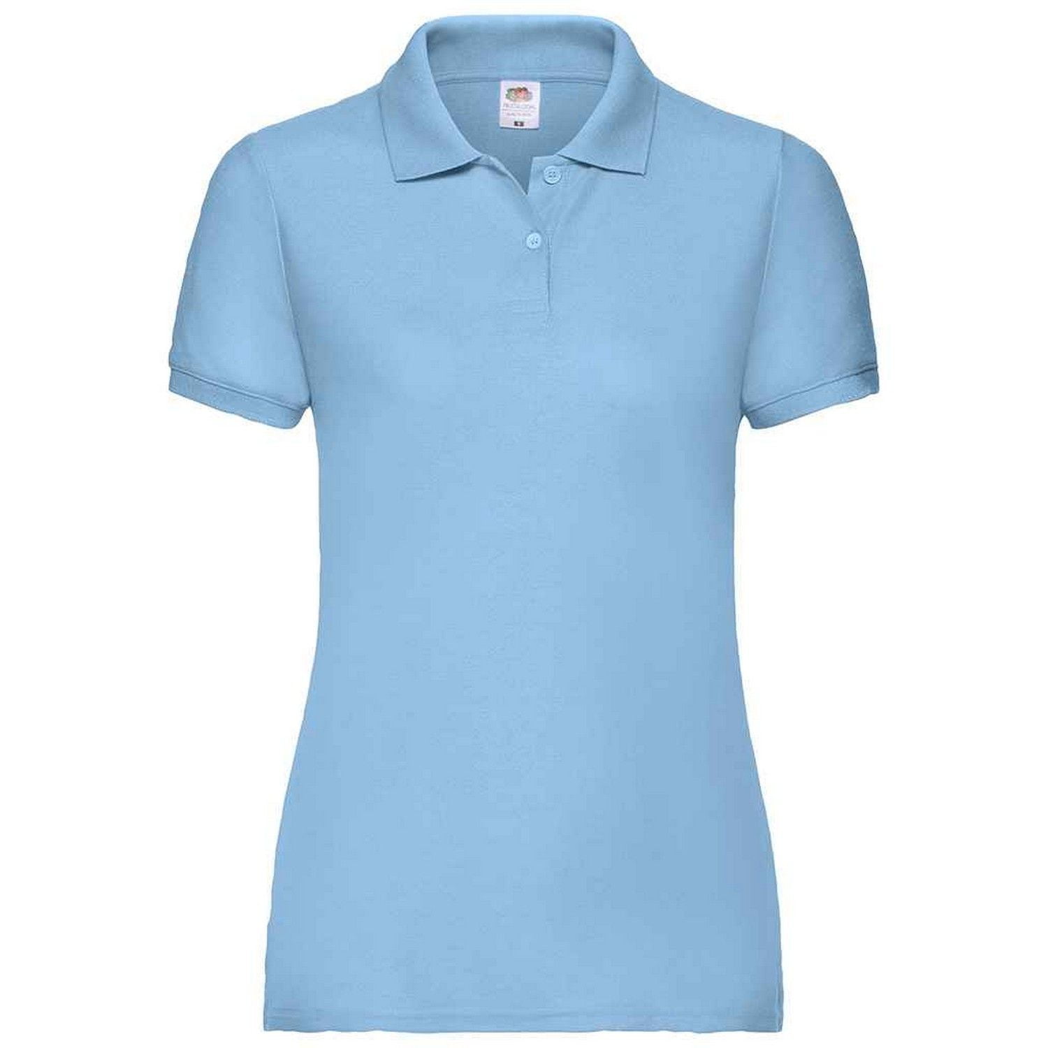 Click here for Fruit Of The Loom Womens Lady Fit Pique Polo Shirt... prices