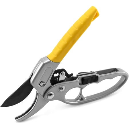 Pruning shears, 20cm professional ratchet pruning shears, Straight ...