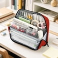 ALAZA Red Eye2 Pencil Case Pen Pouch Bag Large Capacity Organizer ...