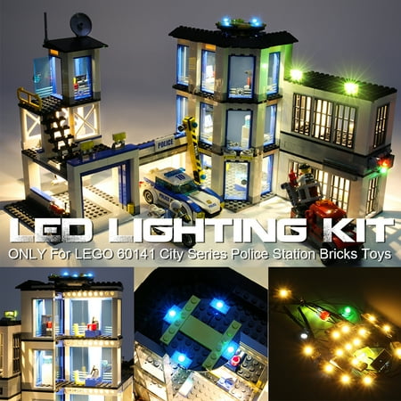 ONLY LED Light Lighting Kit For LEGO 60141 City Series Police Station ...
