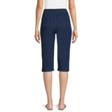 RealSize Stretch Pull On Capri - 17 Inseam - Walmart.com