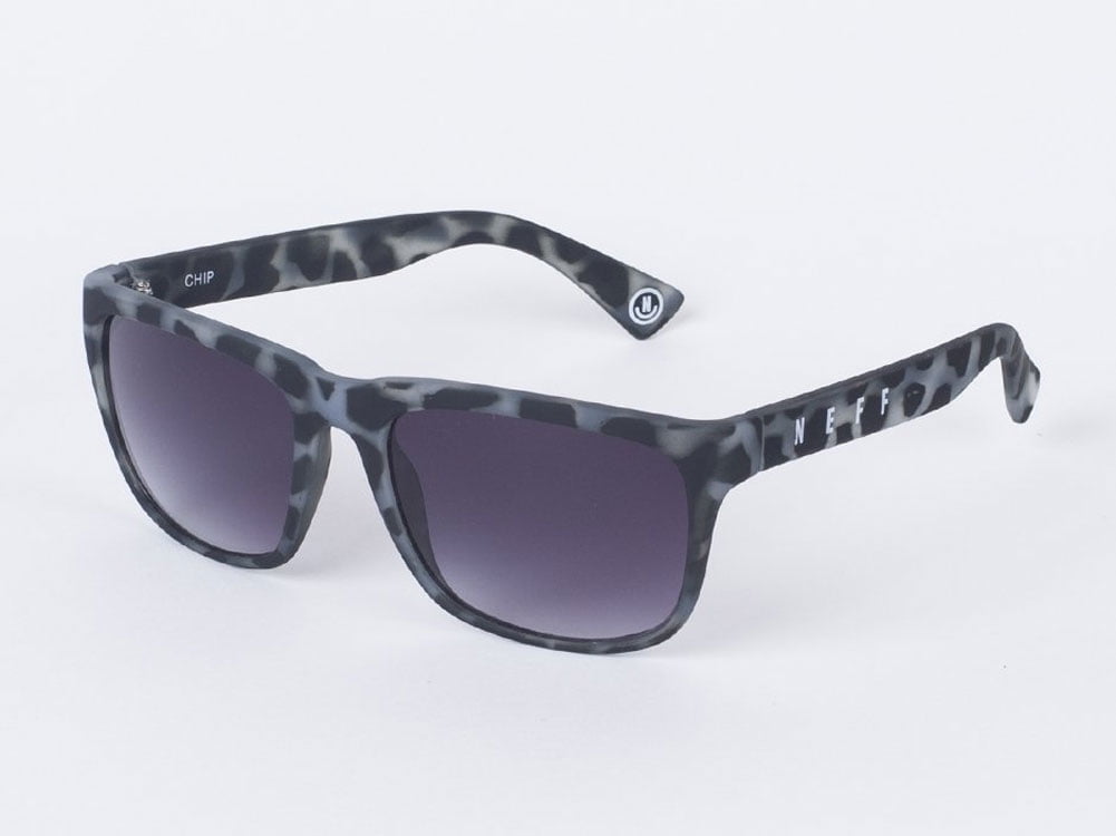 Neff Chip Sunglasses, White Tortoise Rubber, One-Size - Walmart.com
