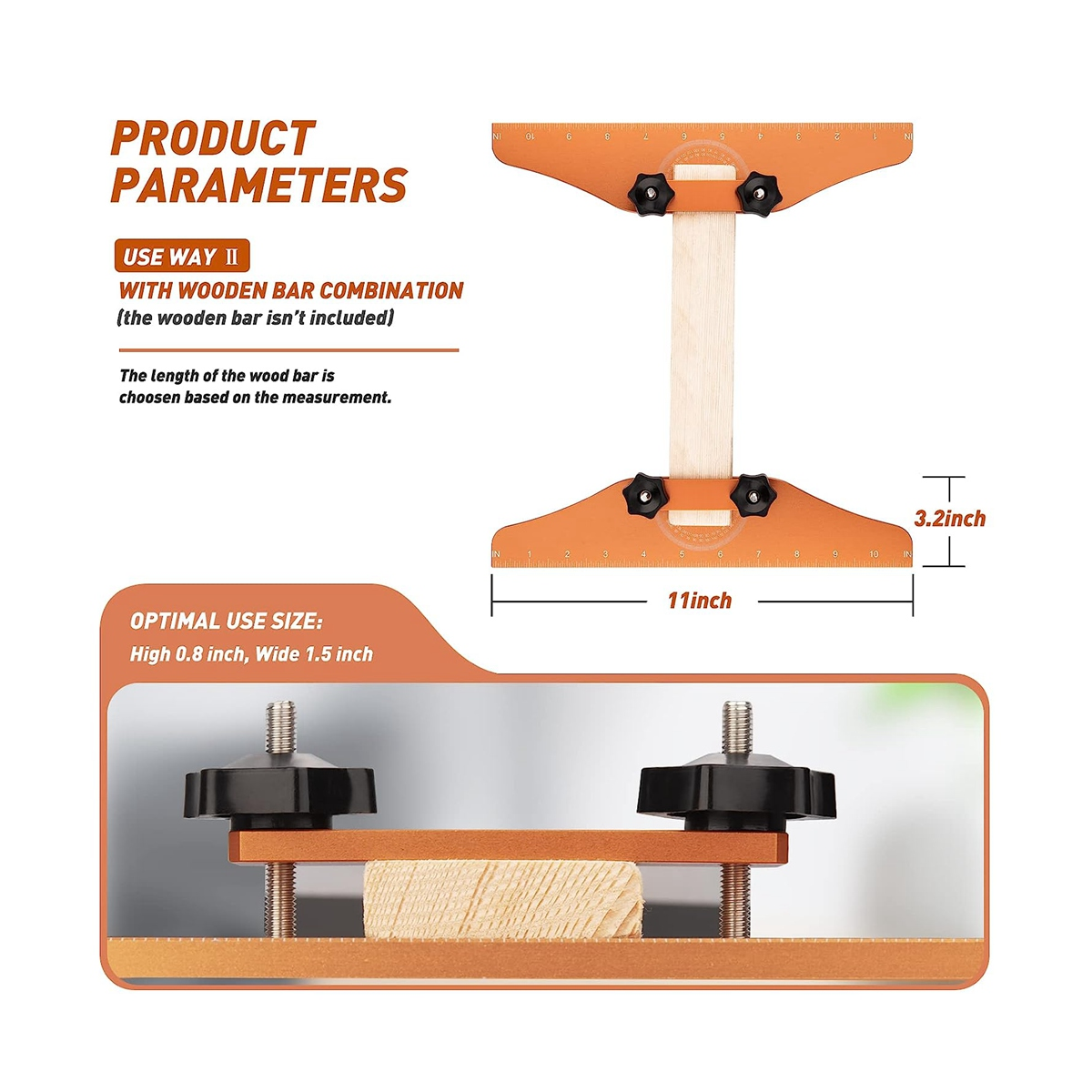 Stair Tread Template Tool-Solid Metal Stairs Jig for Accurately ...