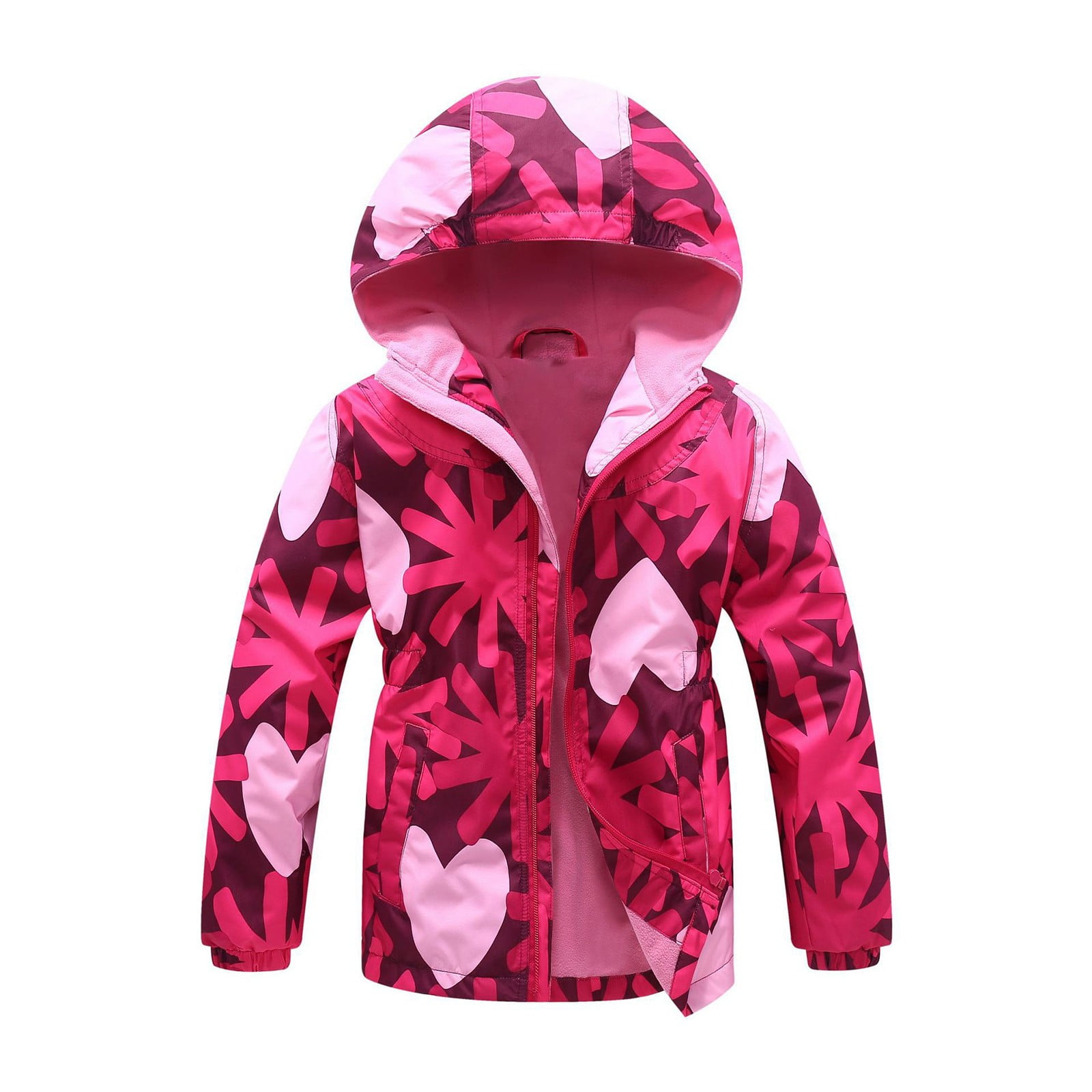 Click here for Xxwxyd Girls Kids Rain Jacket Floral Print Cute Wa... prices