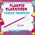 (3) Plastic Classroom Presentation Finger Pointers, 15.5in Colors May ...