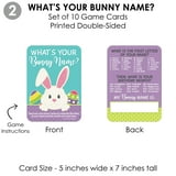 Big Dot of Happiness Hippity Hoppity - 4 Easter Bunny Party Games - 10 ...