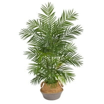 Nearly Natural 4ft. Travelers Palm Artificial Tree in Boho Chic ...