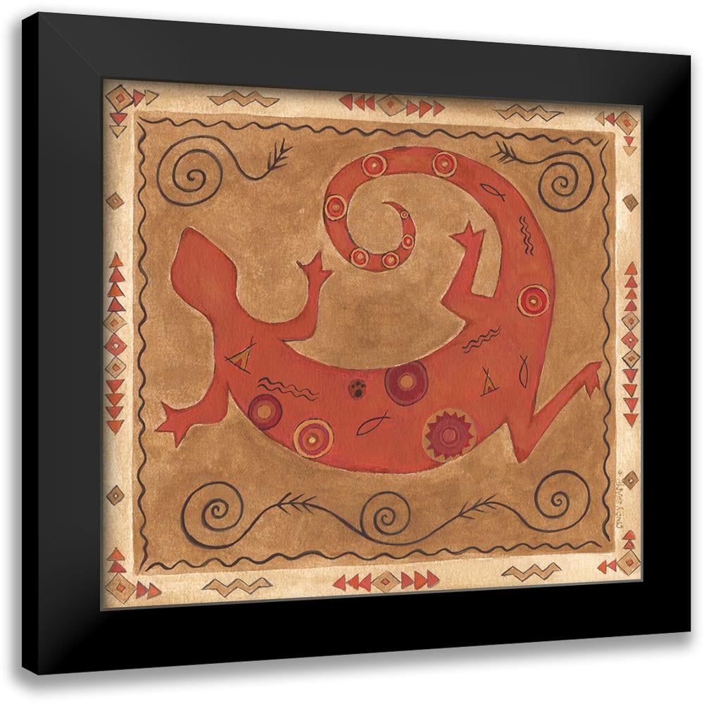 Shamp, Cindy 22x20 Black Modern Framed Museum Art Print Titled - Desert ...