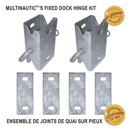 Click here for Multinautic Stationary Dock Hinge Kit 3-1/4 In X 5... prices