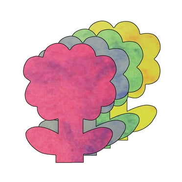 90 Pcs 6 Inch Round Cutouts Paper Dots Circles Assorted Color Round Cut ...