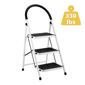 Louisville Ladder 8-foot Fiberglass Step Ladder, 8 ft x 24 7/8 in, 300 ...