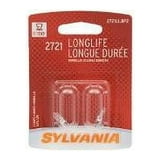 Sylvania 2721 Long Life Miniature Bulb 12V Clear Incandescent ...