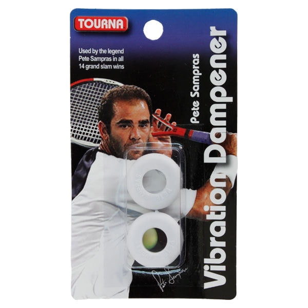 Tourna Sampras White Vibration Tennis Dampener ( White ) - Walmart.com Tourna Sampras White Vibration Tennis Dampener ( White ) - Walmart.com