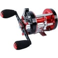 Sougayilang Round Baitcasting Reel Reinforced Metal Body EVA Left/Right ...