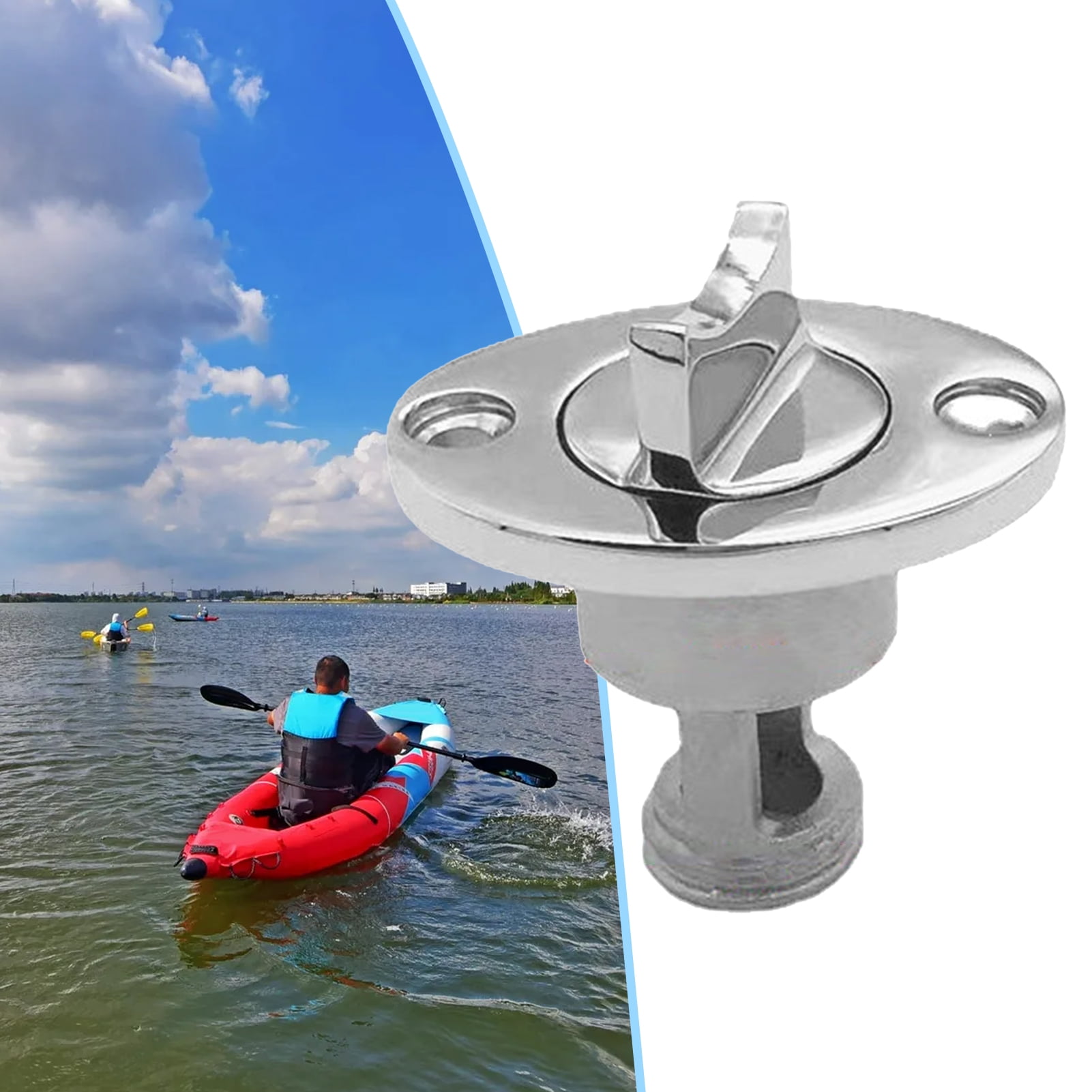 Highly Durable Stainless Steel Boat Drain Plug with Mirror Polish and ...