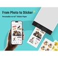 Liene Photo Sticker Cutter Paper 4"X7" W/Ink Cartridge-72 Sheets ...