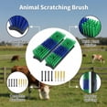 ACDANC Livestock Scratching Brush, Itch Relief Goat Scratching Post ...