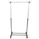 Ktaxon Adjustable Rolling Garment Rack Single Hanging Bar Clothes ...