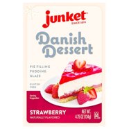 Junket Danish Gluten-Free Raspberry Dessert Mix, Natural Flavors, 4.75 ...