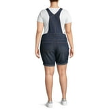 A3 Denim women's Plus Size Denim Shortalls - Style for Summer - Walmart.com