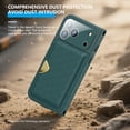 Case for iPhone 17 Pro, PU Leather + TPU + PC, with Lens Film ...