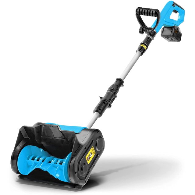 SuperHandy Portable Electric Snow Thrower & Shovel (Upgraded) - 20V 4Ah ...