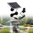CEORPER Solar Energy Powered Water Pump For Fish Tanks With 360 ...