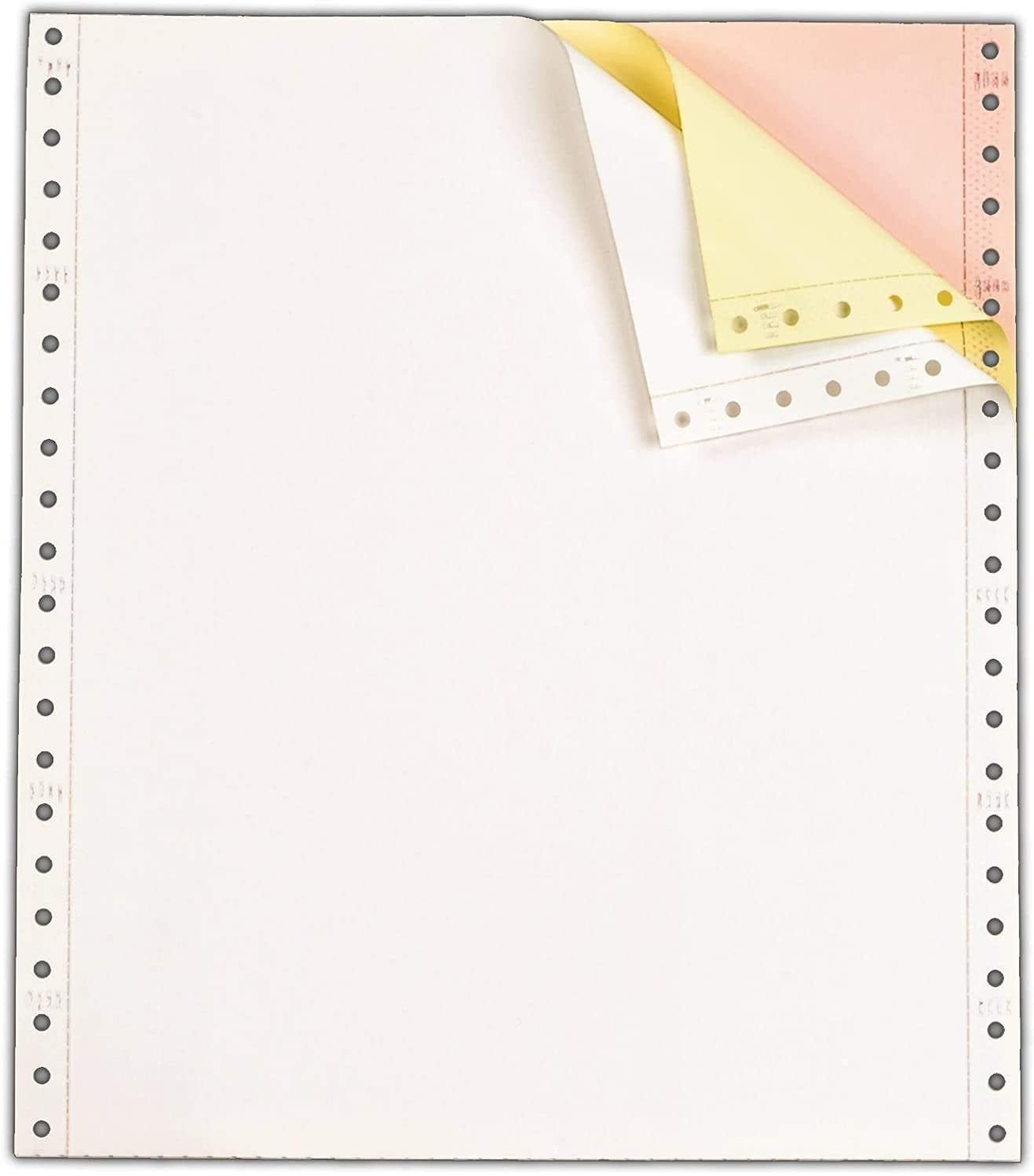 9-1/2 x 11" Dot Matrix Pinfeed Continuous Tractor Feed Computer Paper 3 ...