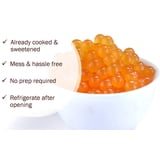 BREXONIC Bursting Boba Pearls Peach Tapioca Pearls for Bubble Tea ...