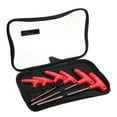 6x Metric T-Handle Allen Wrench Set Practical Long Arm Ball End Hex for ...