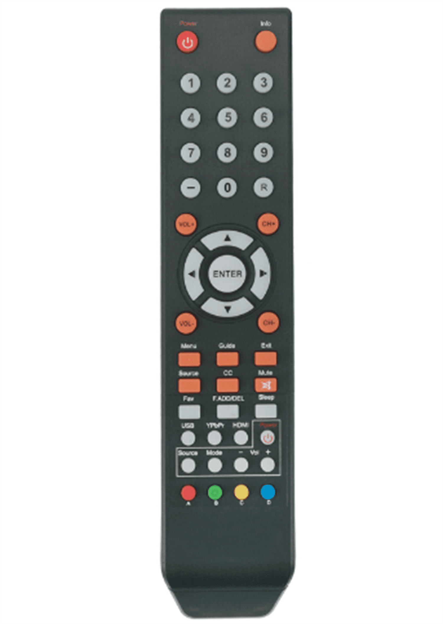 8142026670003C remote controller Compatible with SCEPTRE LCD TV X505BV ...