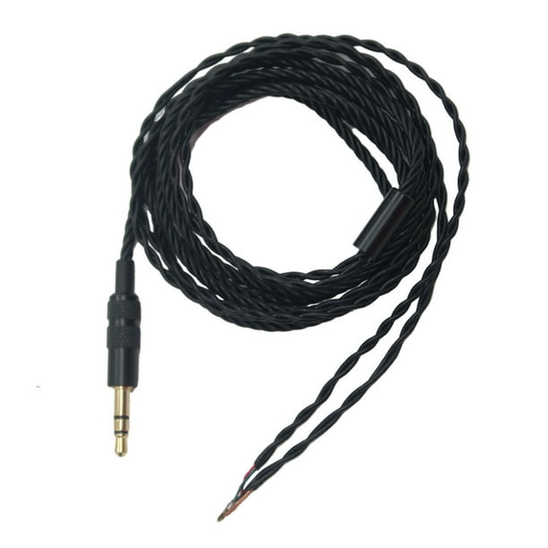 Amdohai DIY Earphone Cable Replacement 3.5mm Male Jack to Bare End ...