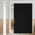 Blackout Sliding Door Curtains with Rods Included, Magnetic Door ...