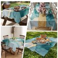 Abstract Marble Texture Table Cloth 54x54in, Waterproof Square ...